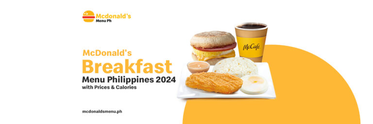 McDo Breakfast Menu Philippines 2024 – Prices & Calories – Mc